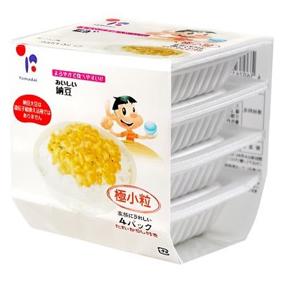 纳豆日本原装进口旗舰店正品纳豆即食非转基因即食北海道山大拉丝