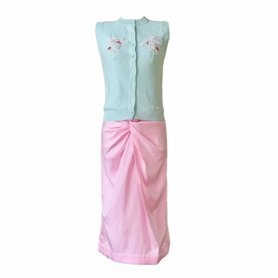 虞书欣同款【高定版针织衫上衣】