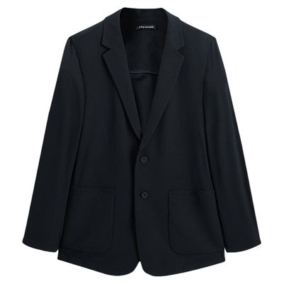 【商场同款】太平鸟男装轻薄泡泡纱西服春新款商务外套B1BAF1406