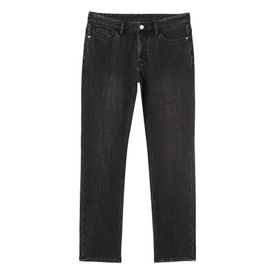 【加绒】ZIOZIA男士冬季青年通勤易打理加绒牛仔裤ZDPD4428B