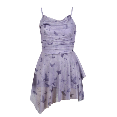 DK轻奢泳衣女2025年新款爆款高级感泡温泉游泳衣连体裙式吊带泳装