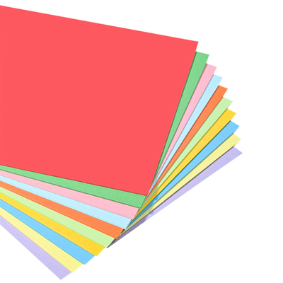 A4彩色卡纸手工硬卡纸彩
