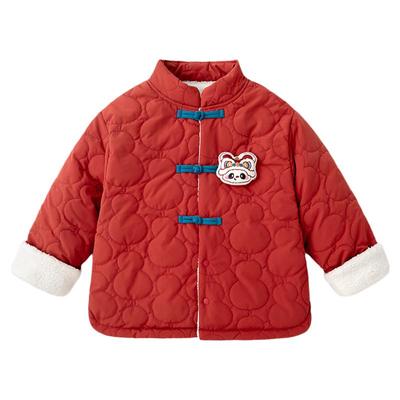 dudujia儿童拜年服冬装男童棉服