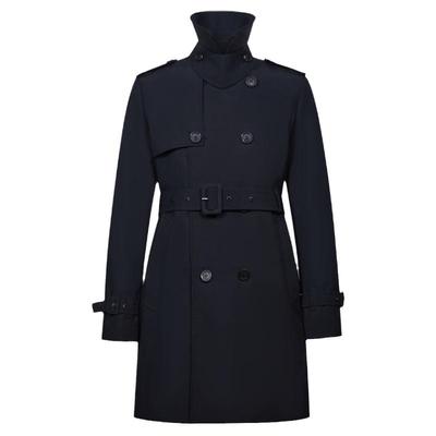 男士可脱卸中长款风衣鹅绒服