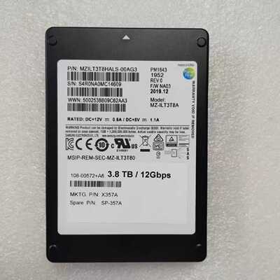 【议价-可维修】 NetApp 3.84TB X357A PM1643 全新/二手均有货