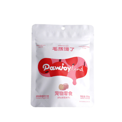 PAWKA泡咔奶豆冻干猫犬通用拌饭零食成幼猫犬营养零食冻干32g/包