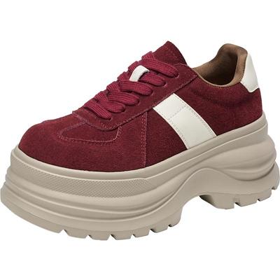 EBLAN/伊伴厚底增高轻便德训鞋女