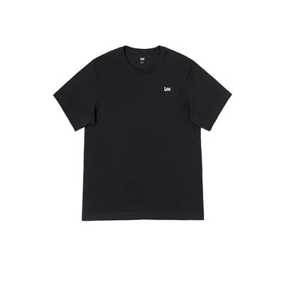 Lee男士夏季纯棉短袖刺绣小logo