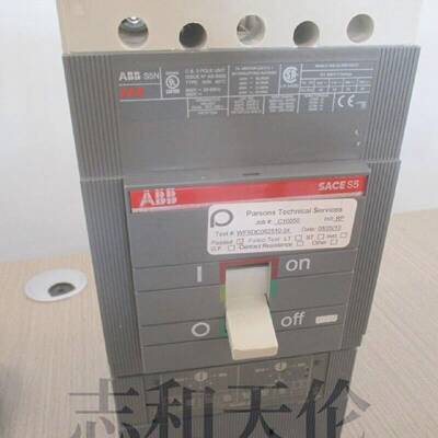 配件ABB SACE S5 Circuit Breaker S5N 400 400A 600V 3P Chipped