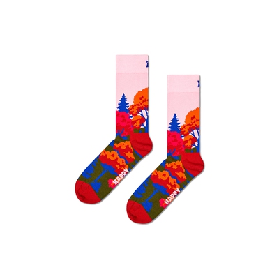 【春夏款】Happy Socks潮牌袜子女ins长袜百搭中筒袜女袜时尚袜