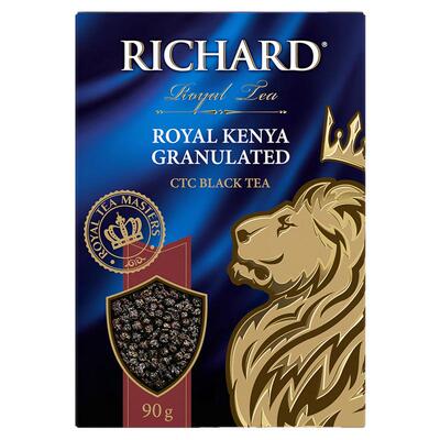 瑞查得Richard肯尼亚CTC红茶奶茶专用可自制奶茶俄罗斯原装进口