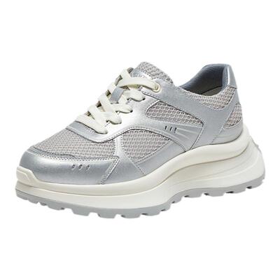 SKAP圣伽步2026春季新款商场同款系带厚底深口女老爹鞋