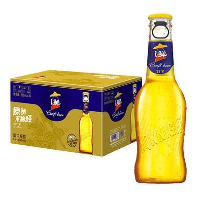 惠泉206ml24瓶啤酒11°i鲜