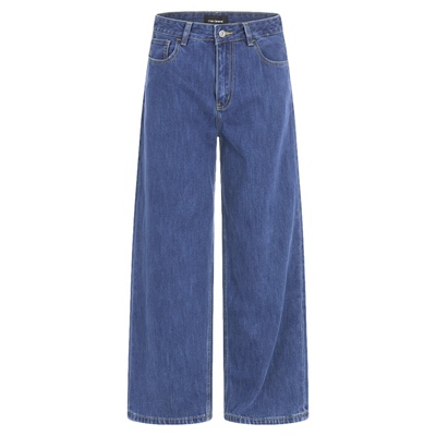 INKNOTS水洗廓形牛仔裤