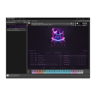 赛博朋克现代电吉他音源