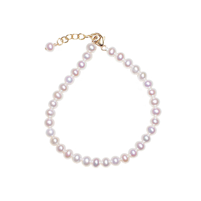 戴妮雅定制手链14k包金淡水珍珠