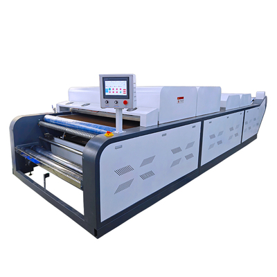 虎威布料缩水机针织面料预缩机高温重缩熨烫烘干定型机工厂直销