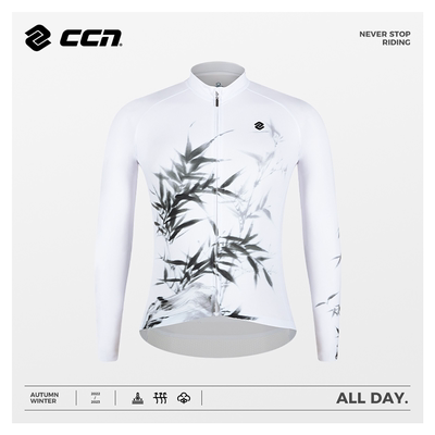 ccn自行车公路车长袖骑行服透气