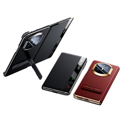 [官方正品]MateX7旋转支架真皮套