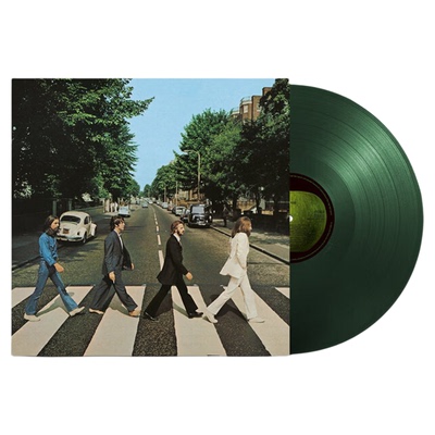 披头士专辑 THE BEATLES Abbey Road Anniversary 绿胶LP黑胶唱片