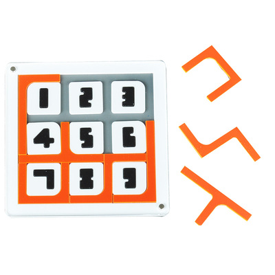 洗牌SHUFFLE17块拼图puzzle玩具