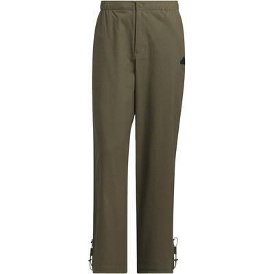 Adidas/阿迪达斯正品春季新款男士梭织阔腿运动休闲裤JE8573