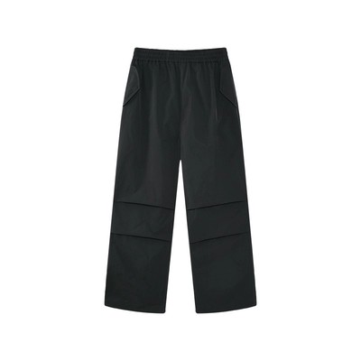 KAMIANGER廓形系绳直筒阔腿长裤