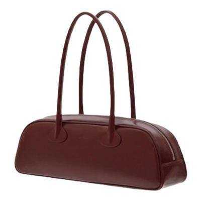 【现货】theBarnnet shell高质感牛皮松弛感长法棍包单肩包手提包