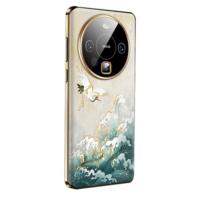 烫金国风浪仙鹤适用华为ma