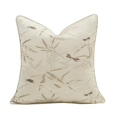 现代新中式客厅沙发靠垫套