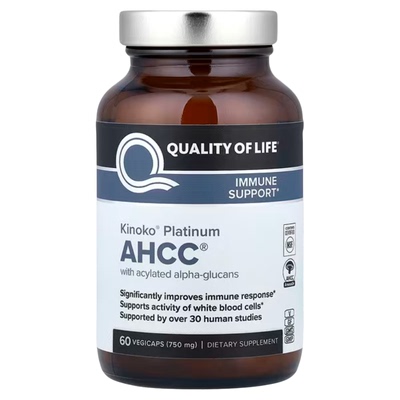 美国进口Qualityof Life免疫平衡优化AHCC帮助细胞活性