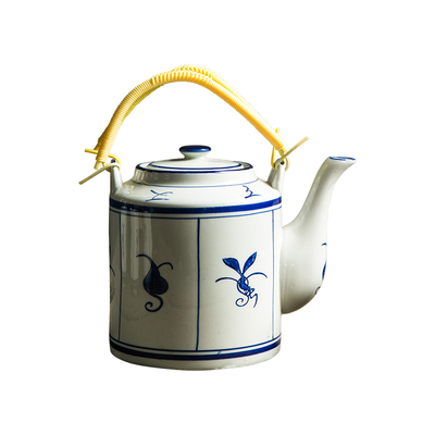 香港中式水壶茶杯兰花公鸡餐具