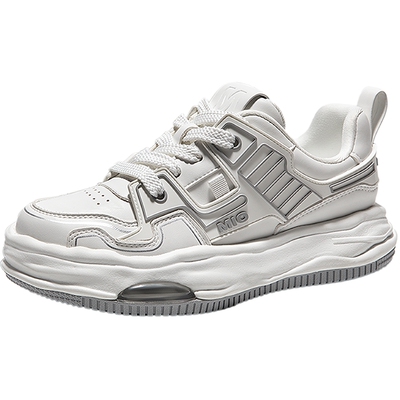 MIO米奥春夏款溶解底潮流板鞋时尚休闲鞋厚底舒适运动鞋女小白鞋