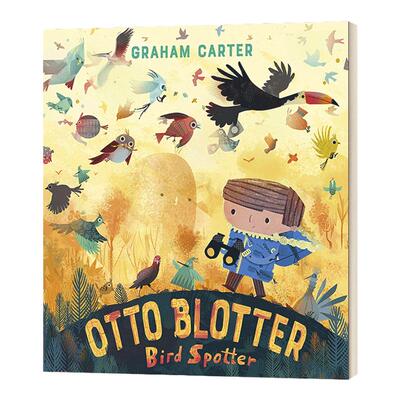 Otto Blotter, Bird Spotter 鸟类观测员 英文原版儿童绘本