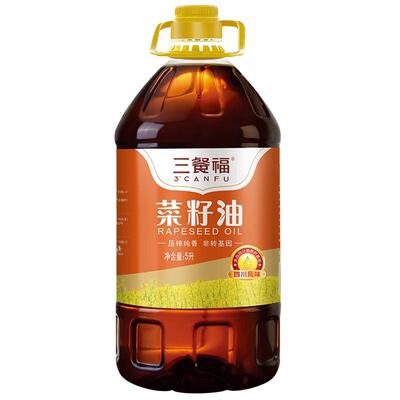 压榨纯香菜籽油(四川风味)5L包邮