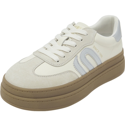 康莉厚底德训鞋女增高休闲鞋