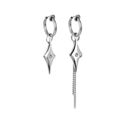 oammi原创设计芒星送礼情侣锆石