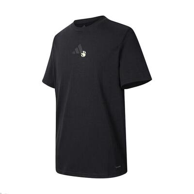 Adidas阿迪达斯男装2025夏季新款M TNS JEU休闲圆领T恤JJ1409