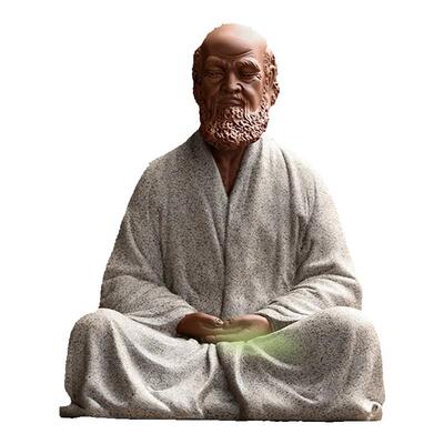 聚顺缘精品可养达摩茶宠摆件