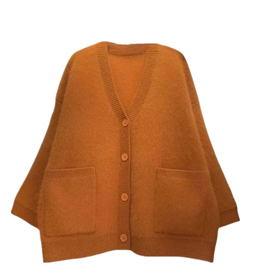 孕妇冬季加厚毛绒绒慵懒风两件套