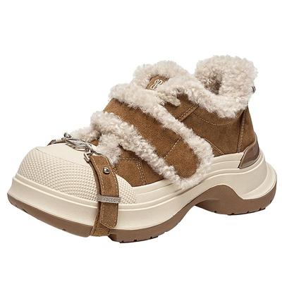 EBLAN/伊伴加绒加厚保暖雪地靴女