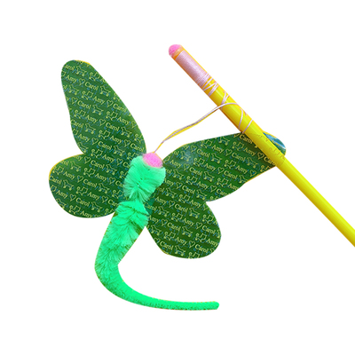 台湾amycarol逗猫棒小蝴蝶昆虫