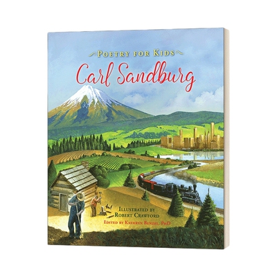 英文原版 Poetry for Kids Carl Sandburg 给孩子的诗 卡尔桑德伯格 精装 英文版 进口英语原版书籍