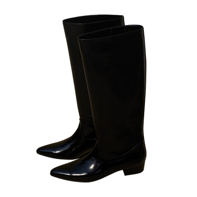 真皮大底日本进口马油皮骑士靴