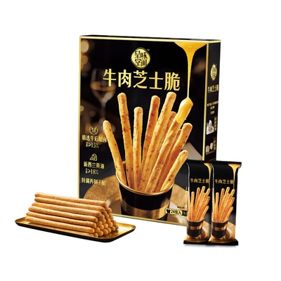 山姆呈味空间牛肉芝士脆棒独立小包装必买零食品超市代购官方正品