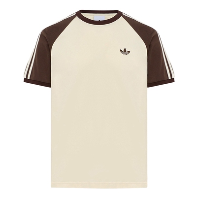 adidas阿迪达斯三叶草撞色运动半袖夏秋男简约亲肤短袖T恤 LD6435