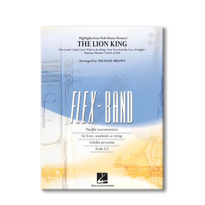 狮子王音乐管乐合奏总分谱