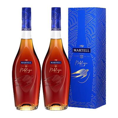 【自营】Martell马爹利VSOP名士干邑白兰地500ml*2瓶法国名仕洋酒