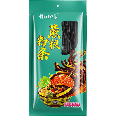 蕨根粉条干粉条厥根粉酸辣粉凉拌粉条葛根粉荞麦粉条川渝特色