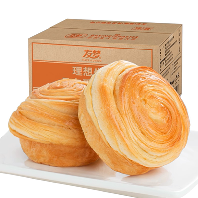 友梦手撕面包早餐食品1500g整箱